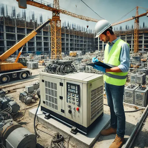 Generator Inspection in Dubai UAE- Velosy Safety Consultancy