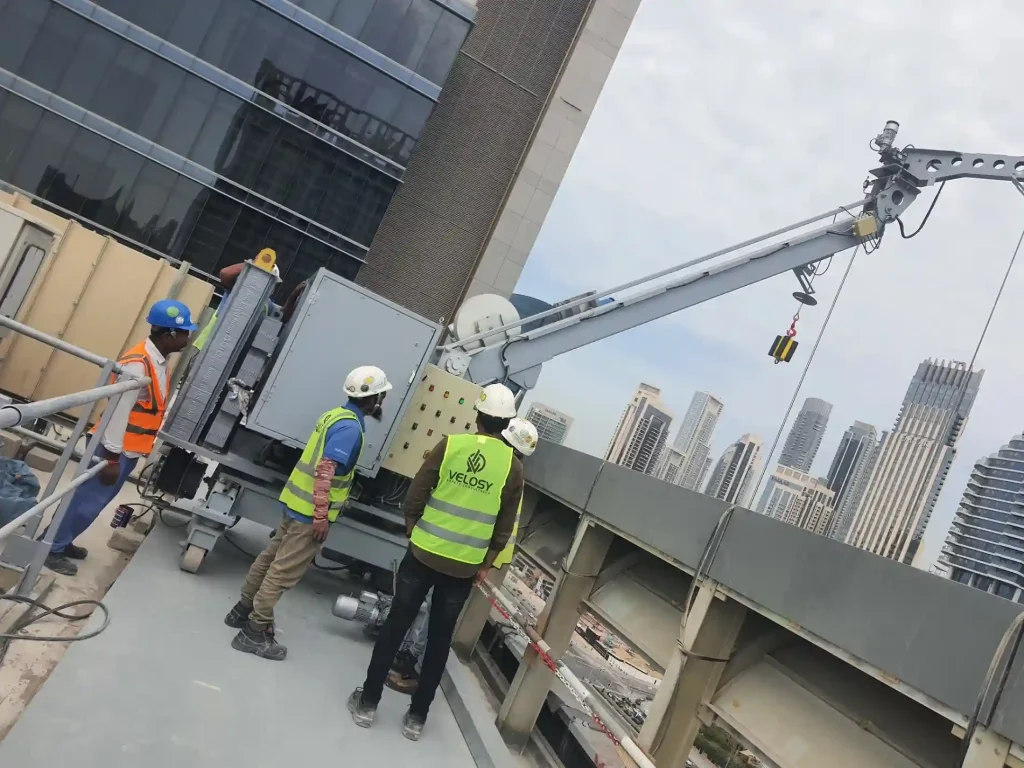 Window Cradle Operator Training in Dubai UAE - Velosy Safety Consultancy